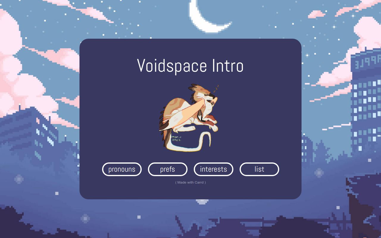 Voidspace Sys Intro